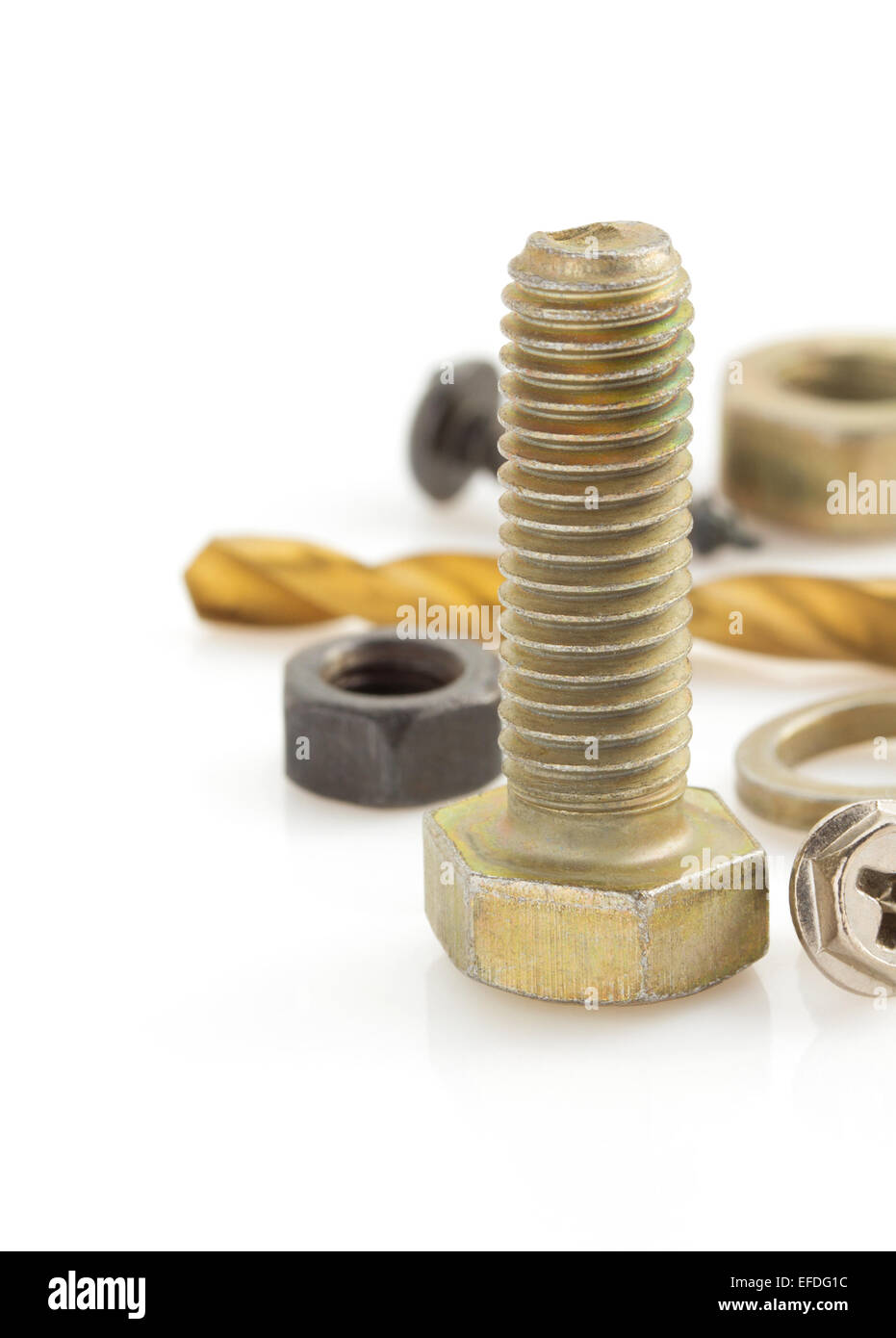 hardware tools isolated on white background Stock Photo - Alamy