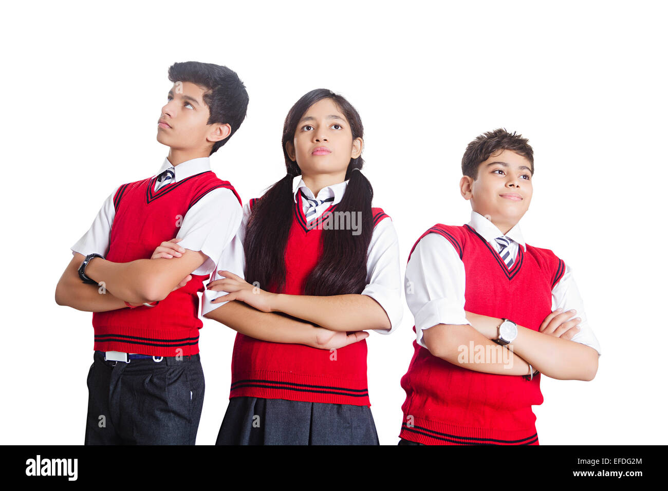 Students standing pose hi-res stock photography and images - Alamy