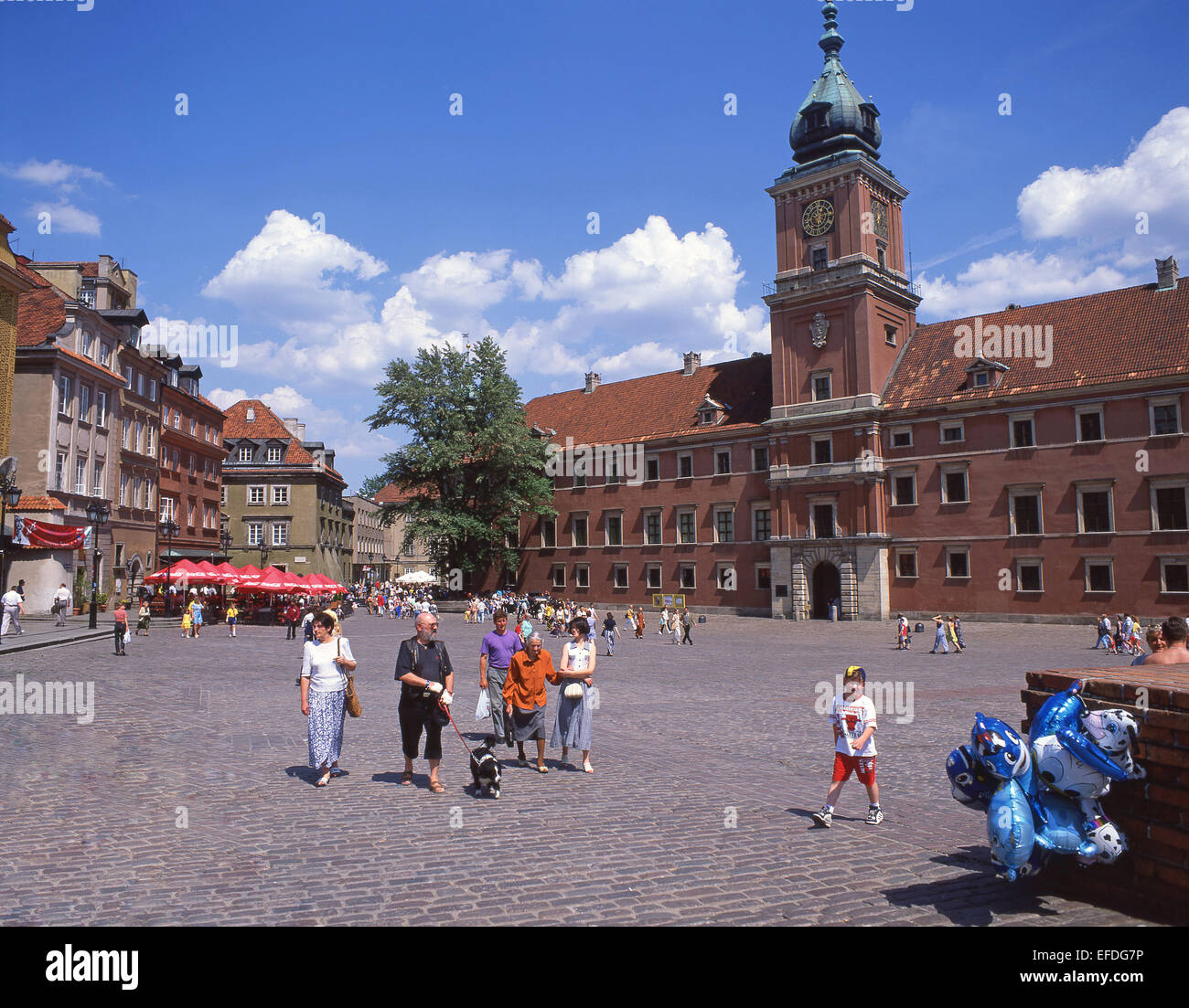 Castle Square (Plac Zamkowy), Old Town, Warsaw (Warszawa), Masovia ...