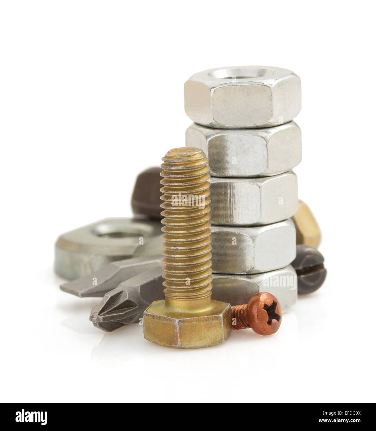 hardware tools isolated on white background Stock Photo - Alamy