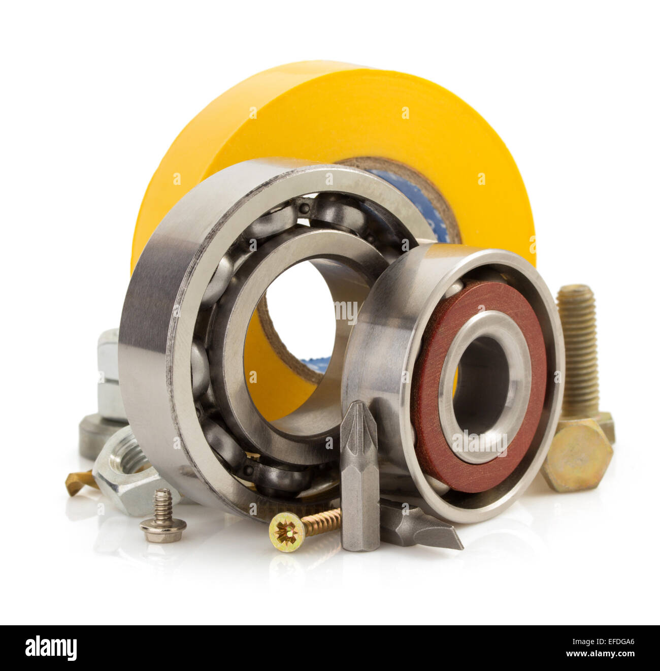 set of tool isolated on white background Stock Photo - Alamy