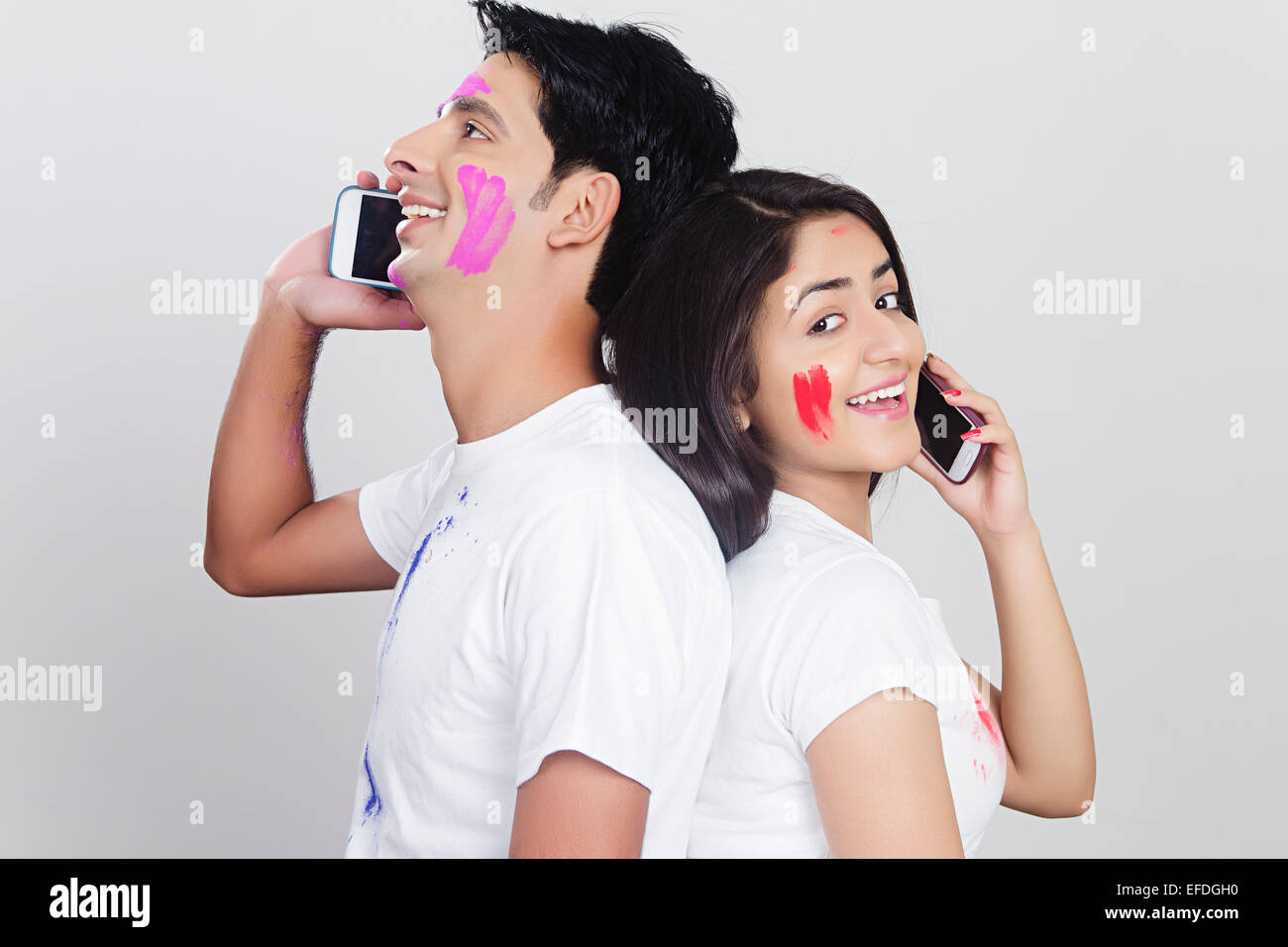 2 people talking asia 20s hi-res stock photography and images - Alamy