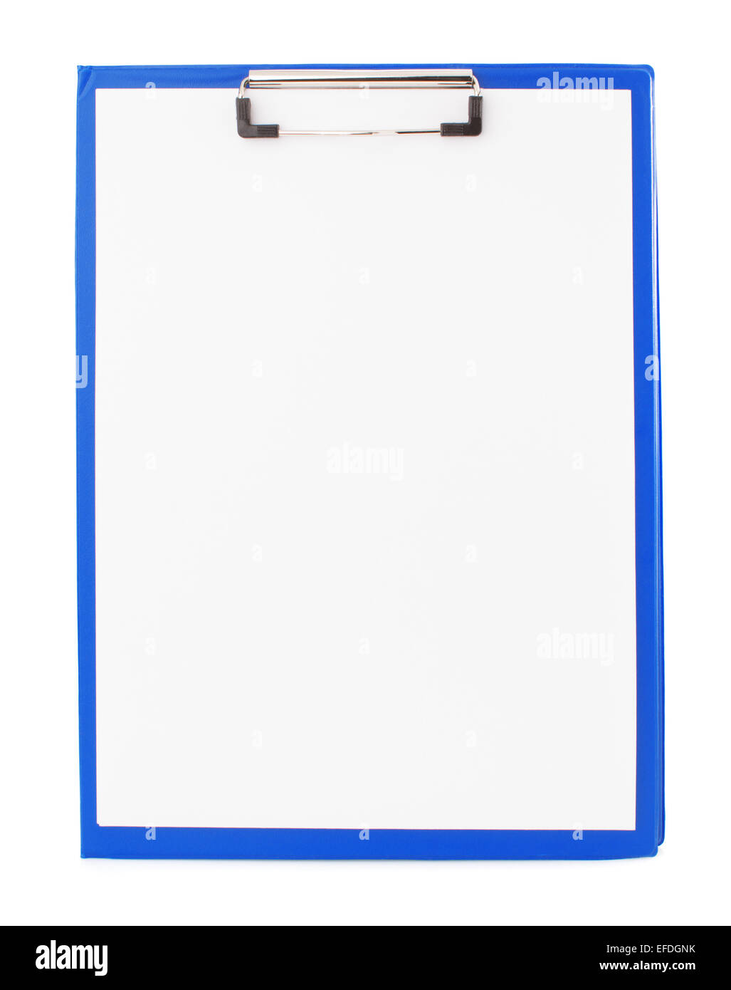 paper clipboard isolated on white background Stock Photo - Alamy