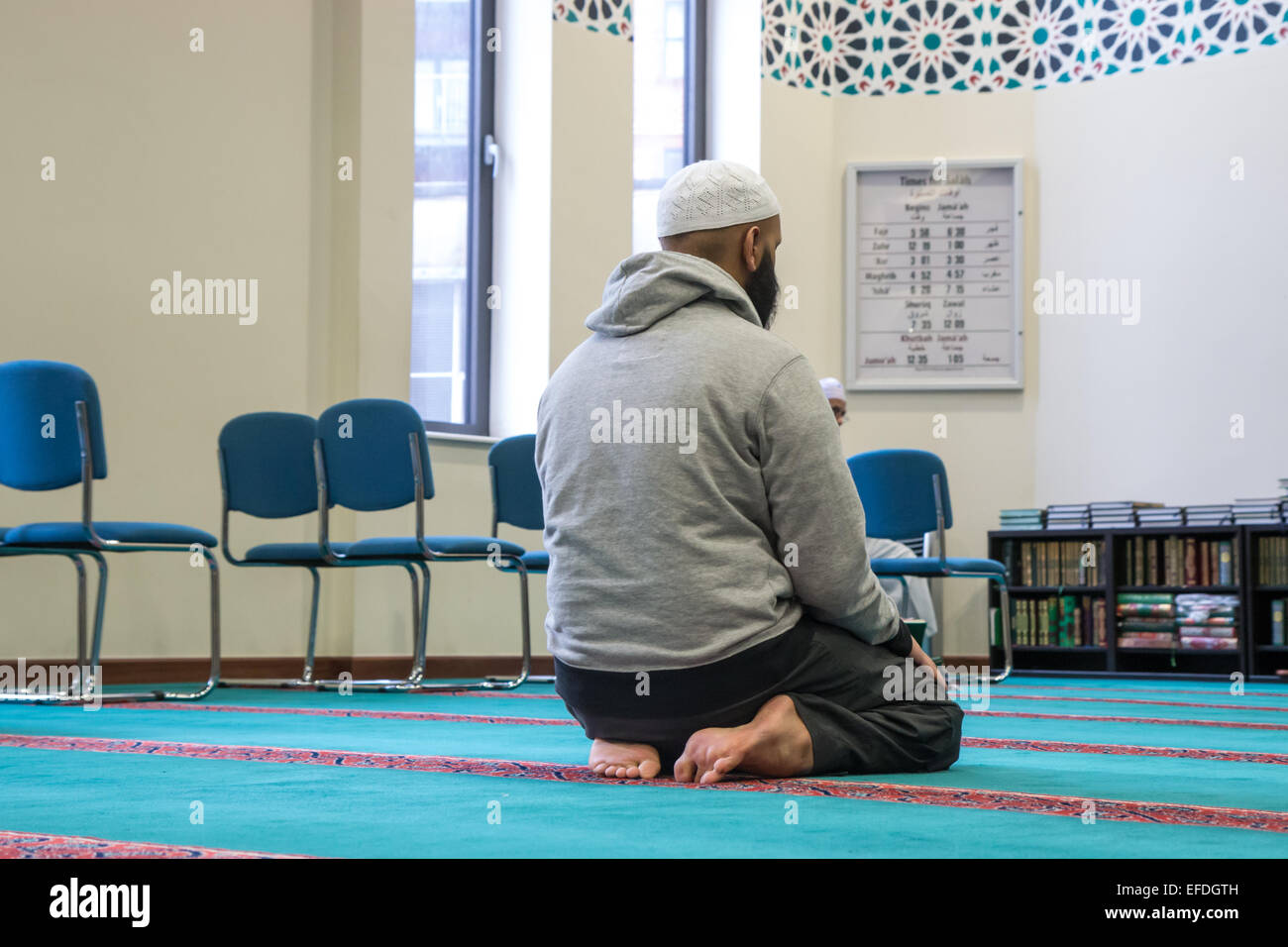 Muslim in prayer hi-res stock photography and images - Alamy