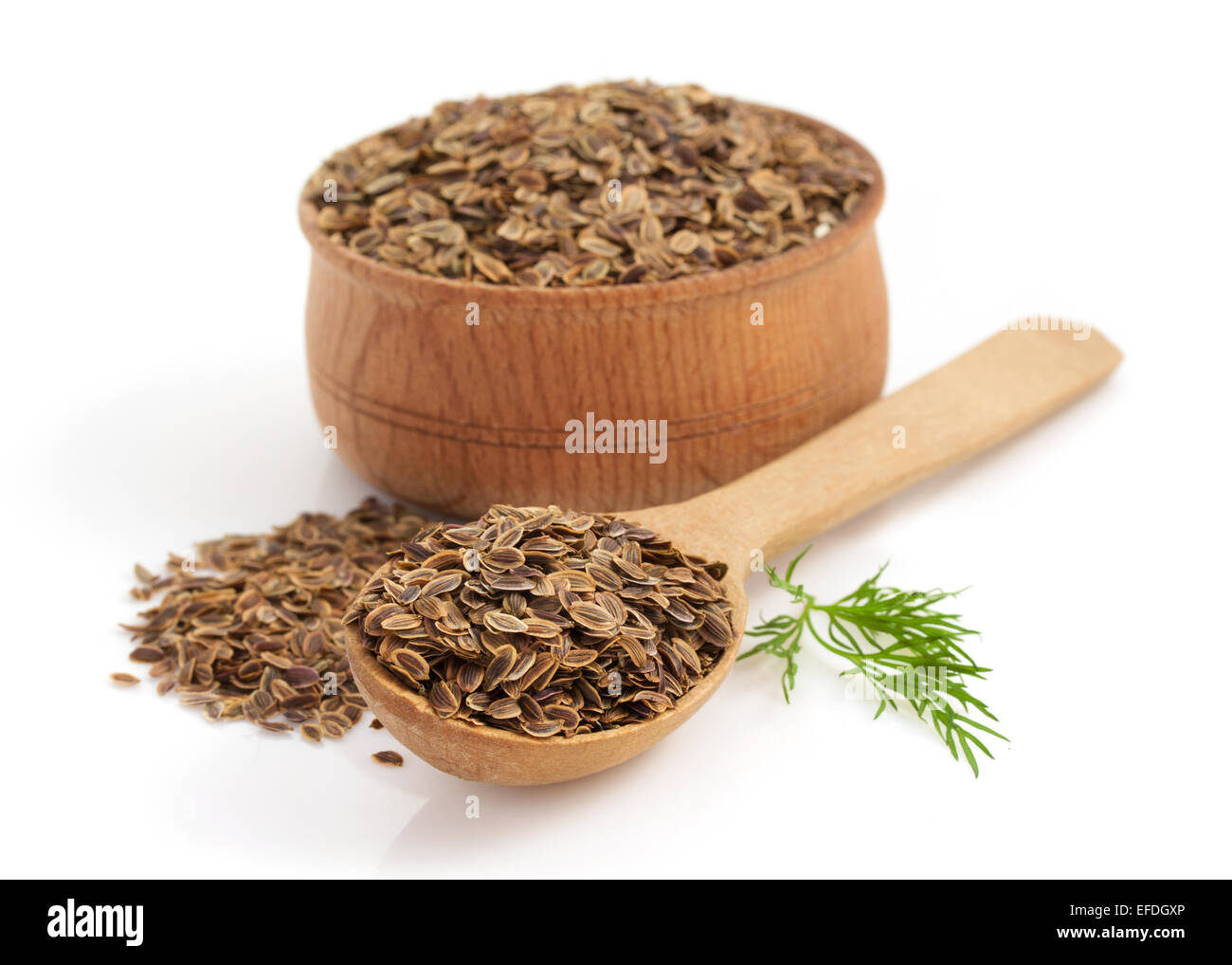 cumin seeds in bowl isolated on white background Stock Photo - Alamy