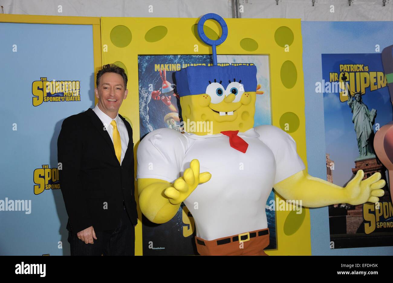 Tom kenny spongebob the spongebob movie hi-res stock photography and ...