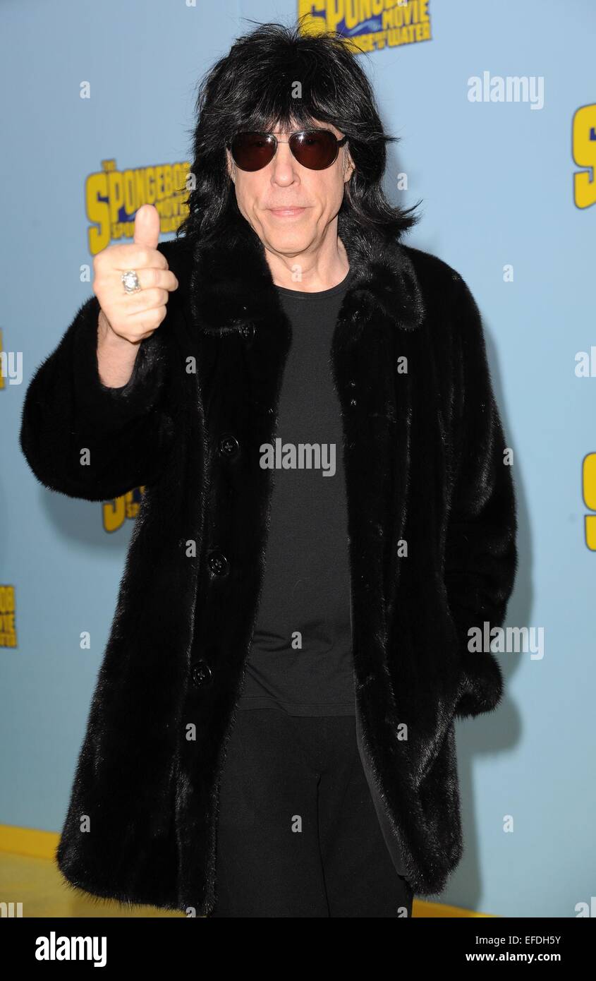 New York, NY, USA. 31st Jan, 2015. Marky Ramone at arrivals for THE ...