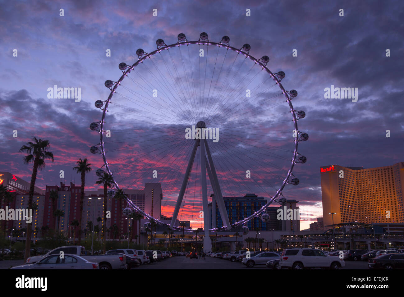 Linq Las Vegas Wheel High Resolution Stock Photography and Images - Alamy