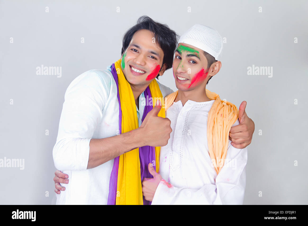 Hindu muslim hug hi-res stock photography and images - Alamy