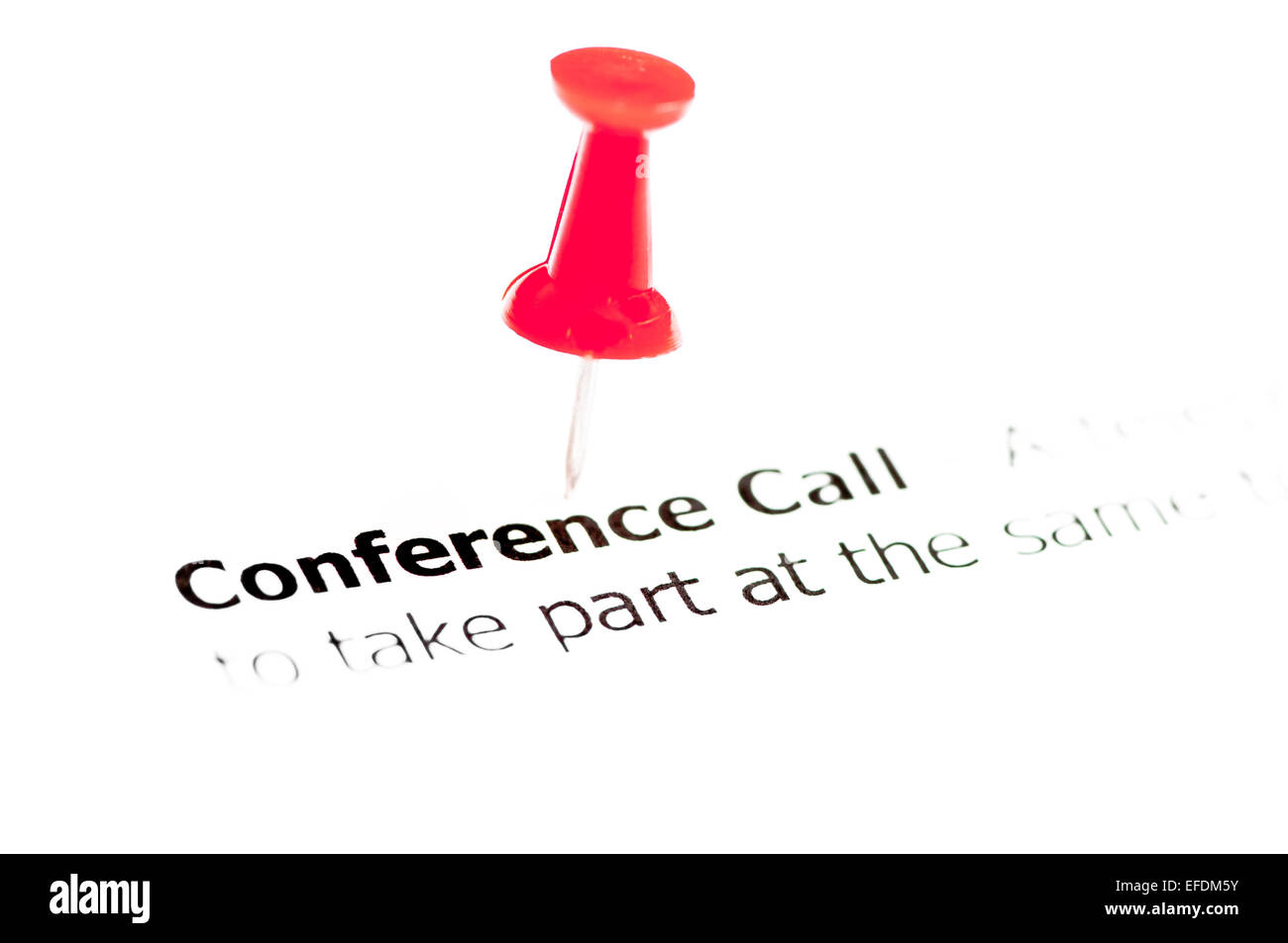 Talking teleconference Cut Out Stock Images & Pictures - Alamy