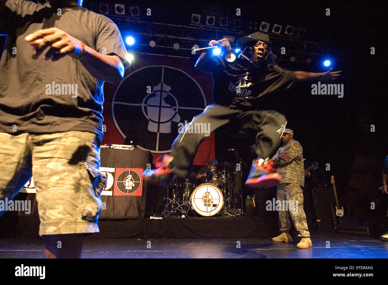 Flavor Flav and Public Enemy perform live at the O2 ABC Glasgow ...