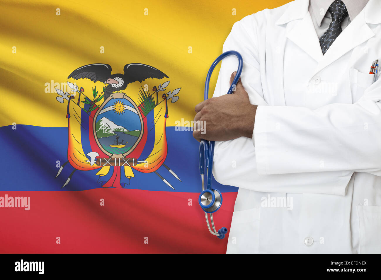 Concept of national healthcare system - Ecuador Stock Photo - Alamy