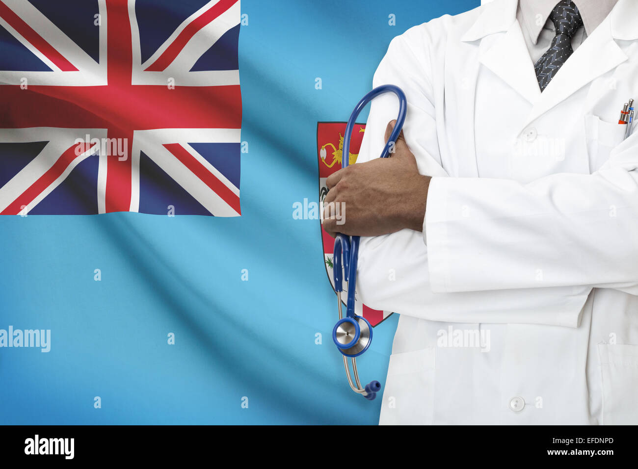 Concept of national healthcare system - Fiji Stock Photo - Alamy
