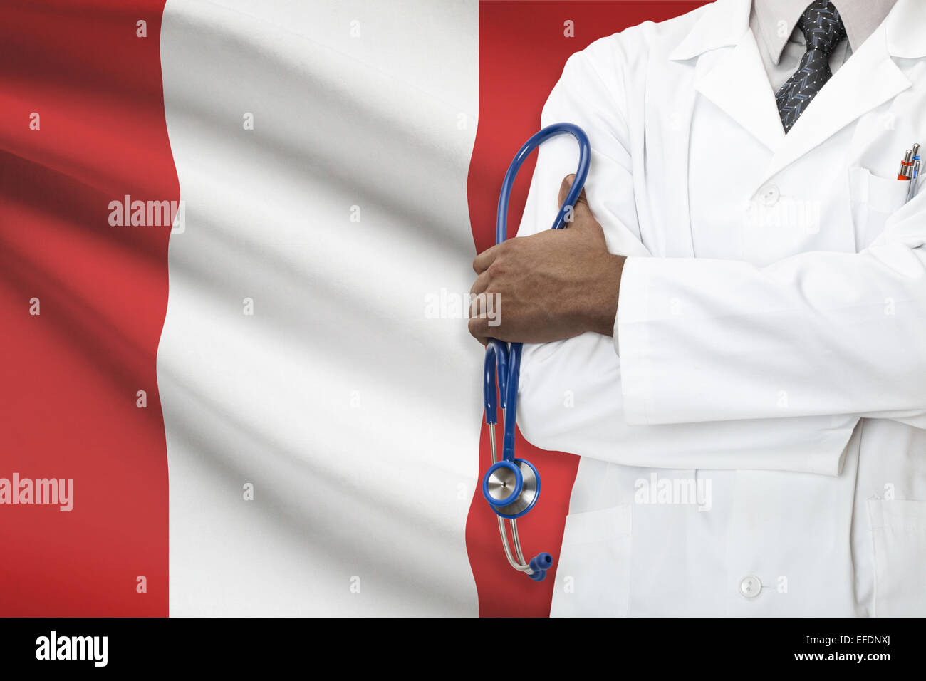 Concept of national healthcare system - Peru Stock Photo - Alamy