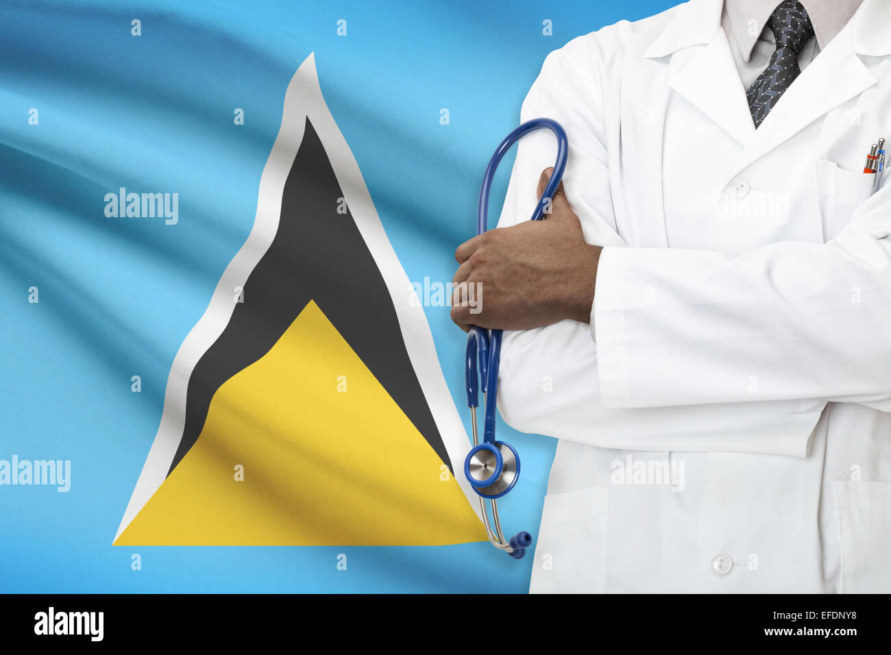 Saint lucian symbol hi-res stock photography and images - Alamy