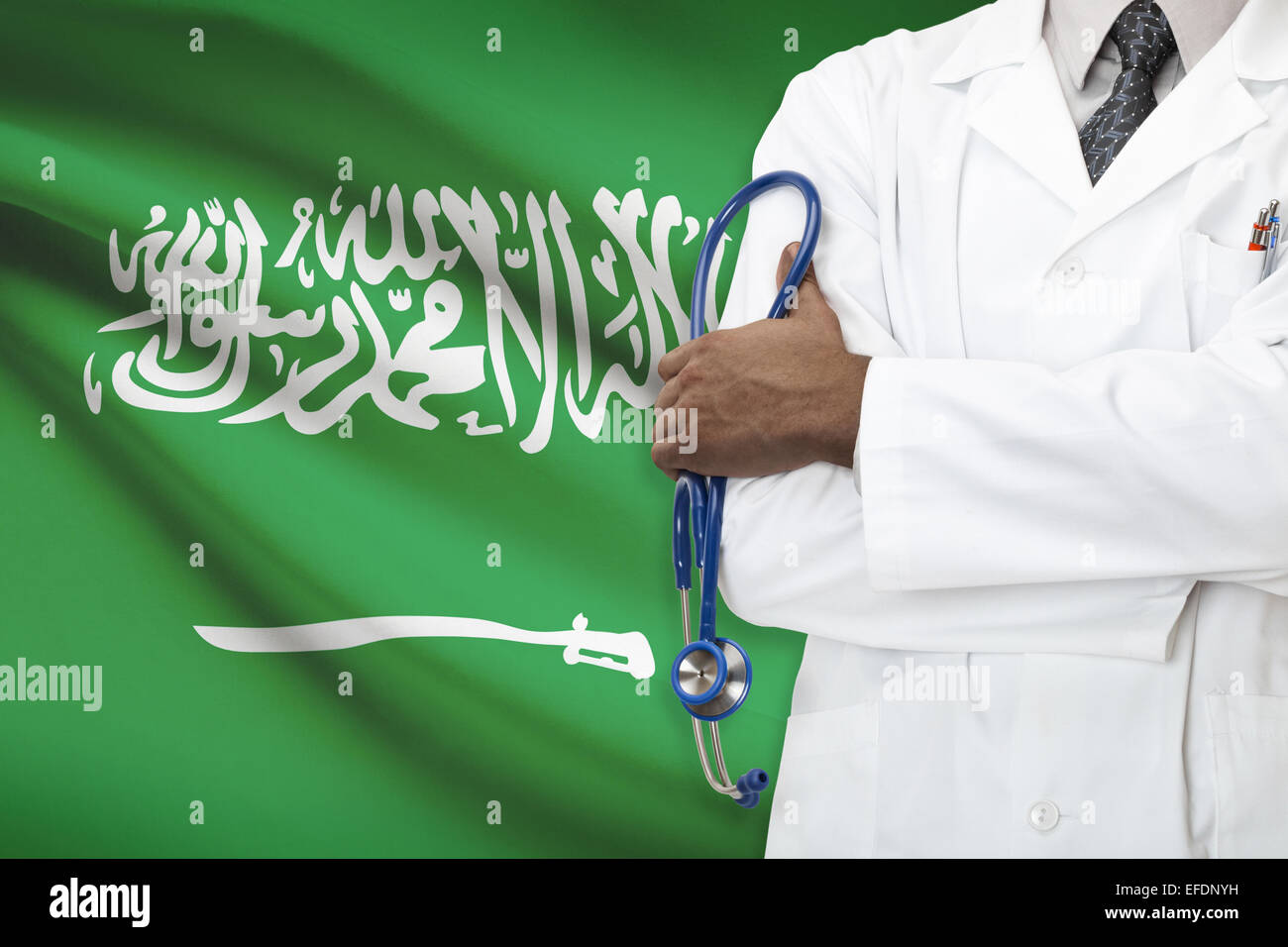 Concept of national healthcare system - Saudi Arabia Stock Photo - Alamy