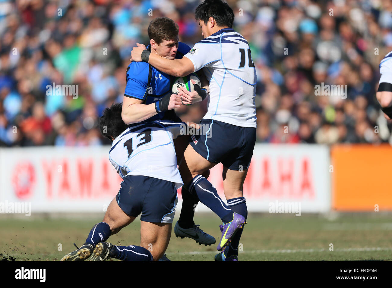 Prince Chichibu Memorial Stadium, Tokyo, Japan. 1st Feb, 2015. Berrick ...