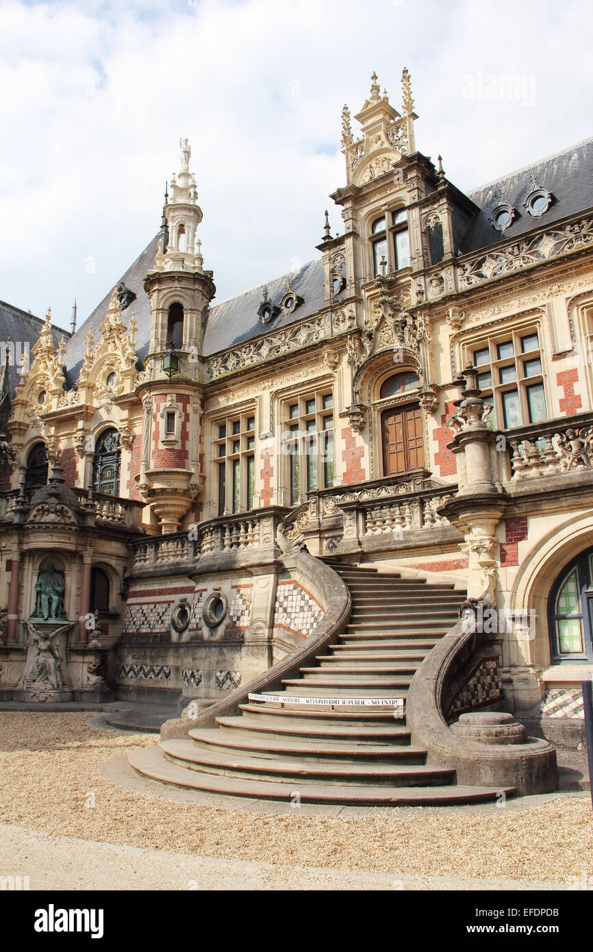 Benedictine palace in Fecamp, Normandy, France Stock Photo - Alamy