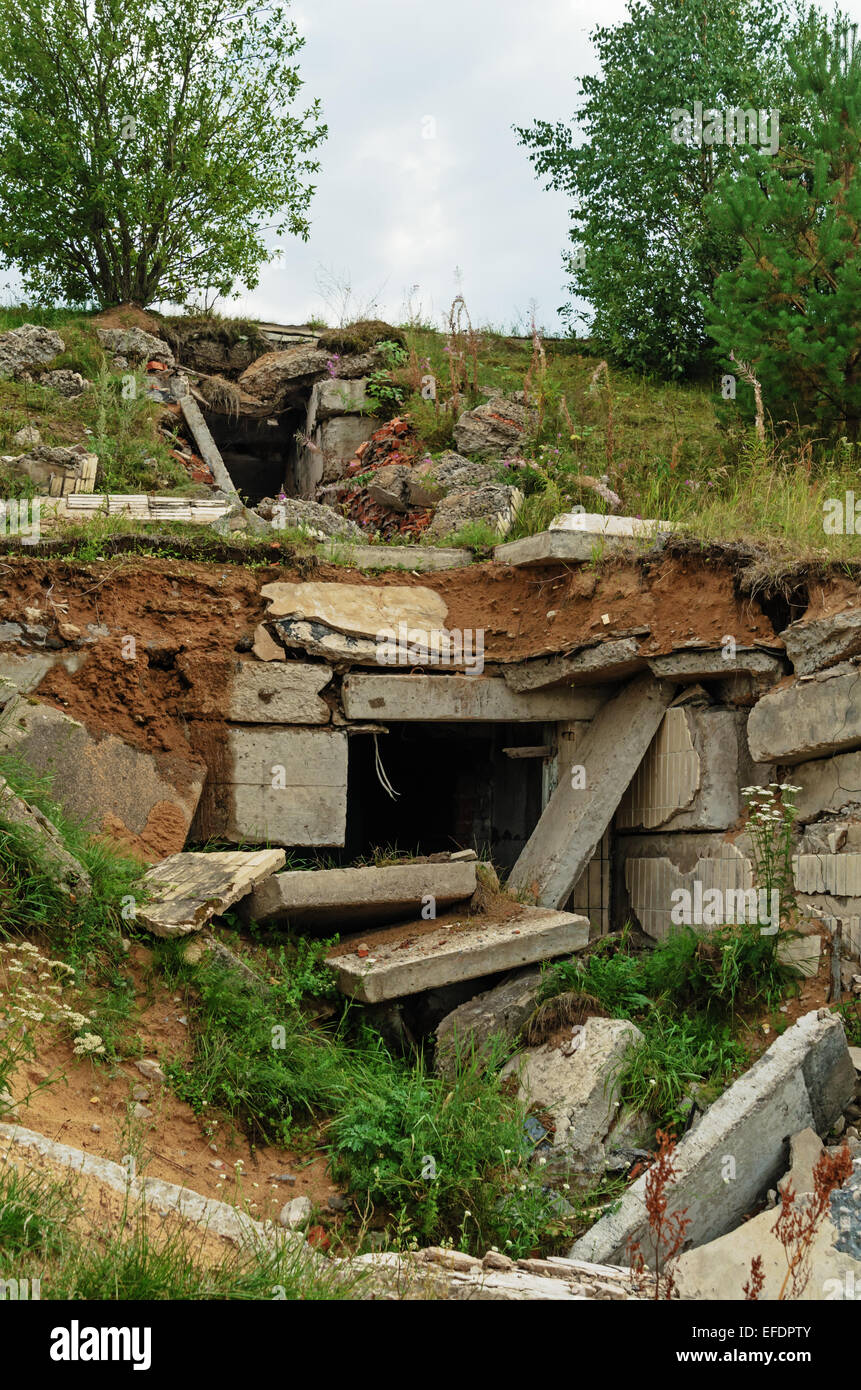 Command observation post on the former ground "Dretun"- "Abashin's ...