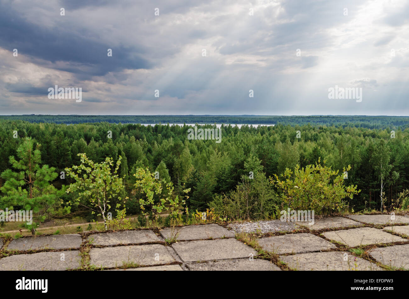 Command observation post on the former ground "Dretun"- "Abashin's ...