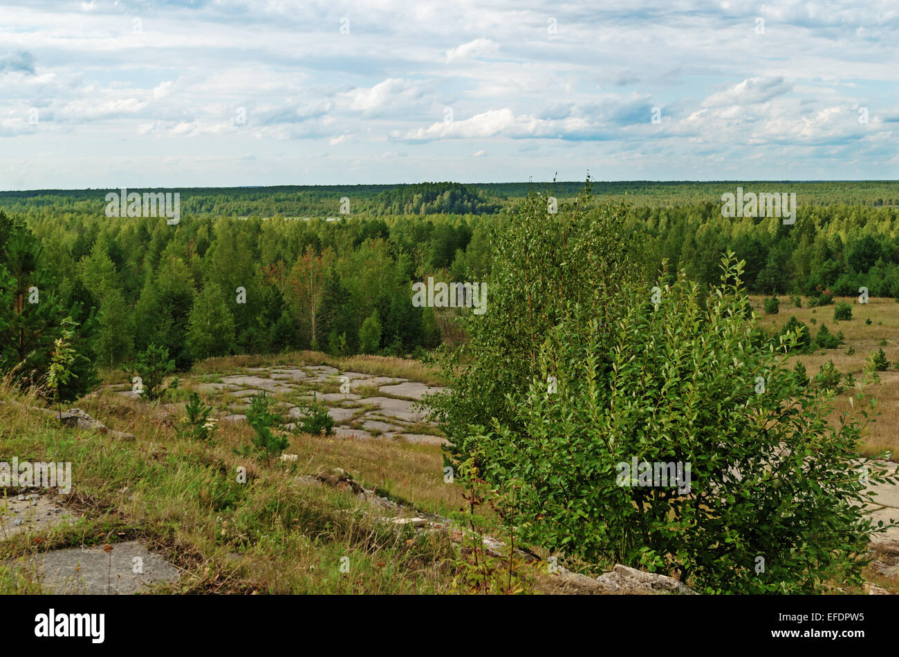 Command observation post on the former ground "Dretun"- "Abashin's ...