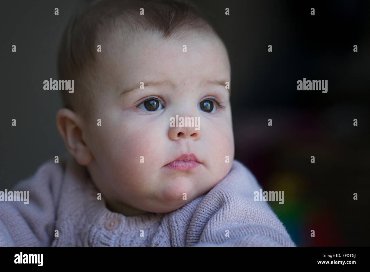 Human face peering out hi-res stock photography and images - Alamy