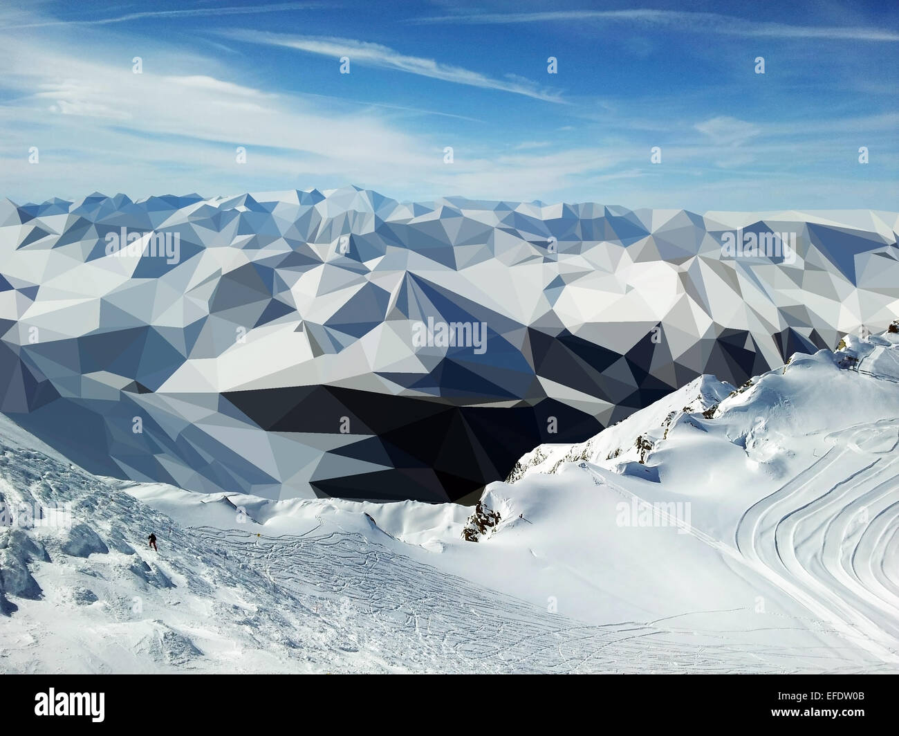 Low poly landscape hi-res stock photography and images - Alamy