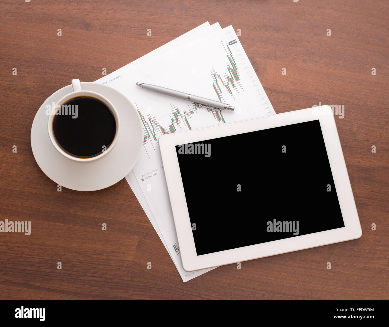 Business documents. Placed on the table Stock Photo - Alamy