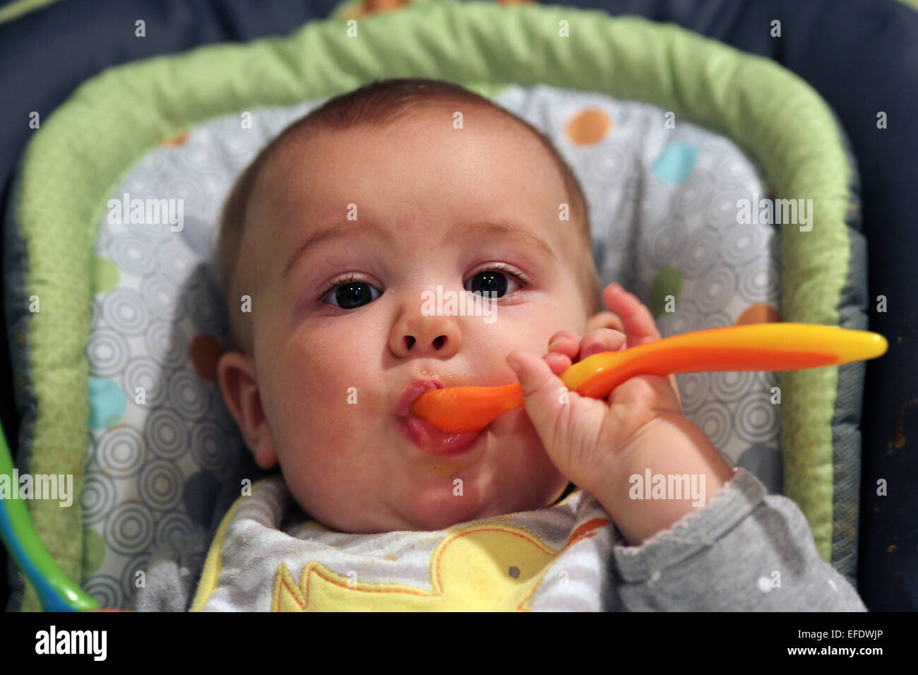 Messy babies hi-res stock photography and images - Alamy