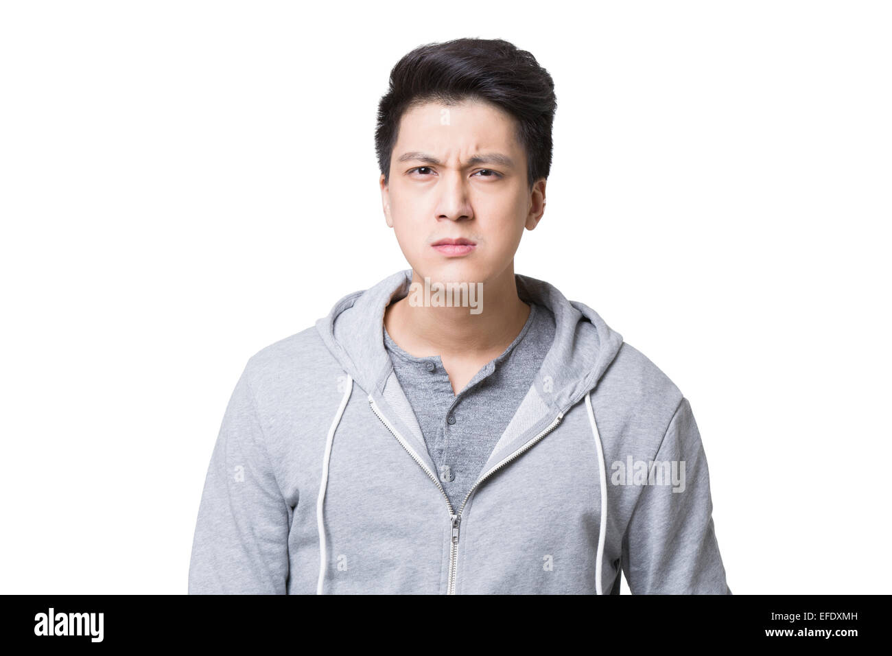 Angry young man Stock Photo - Alamy