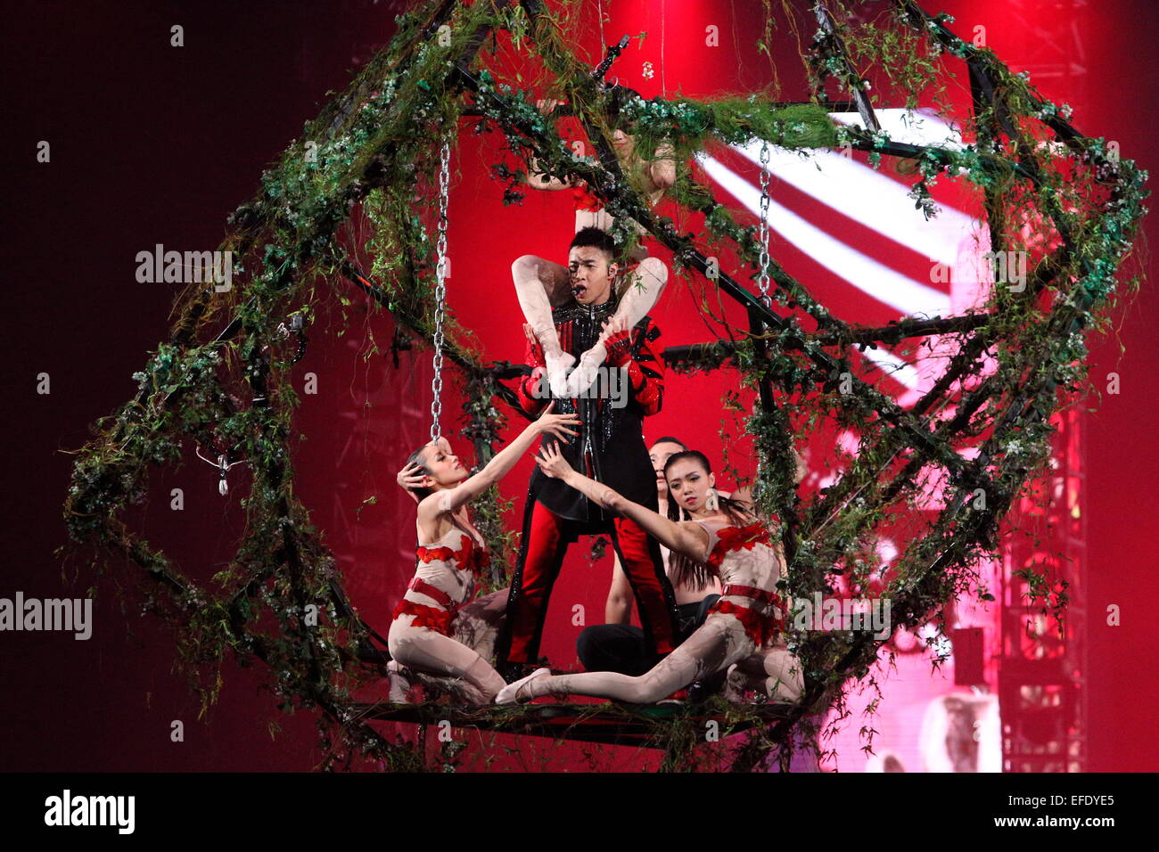 Wilber Pan at his concert in Taipei Arena in Taipei, Taiwan, China on ...