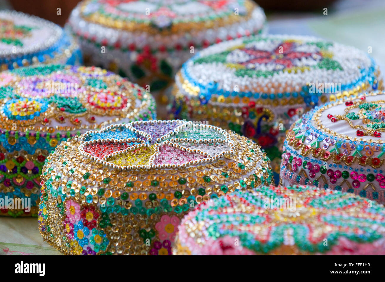 These are tataric souvenirs - traditional hats (Crimea). It may be used ...