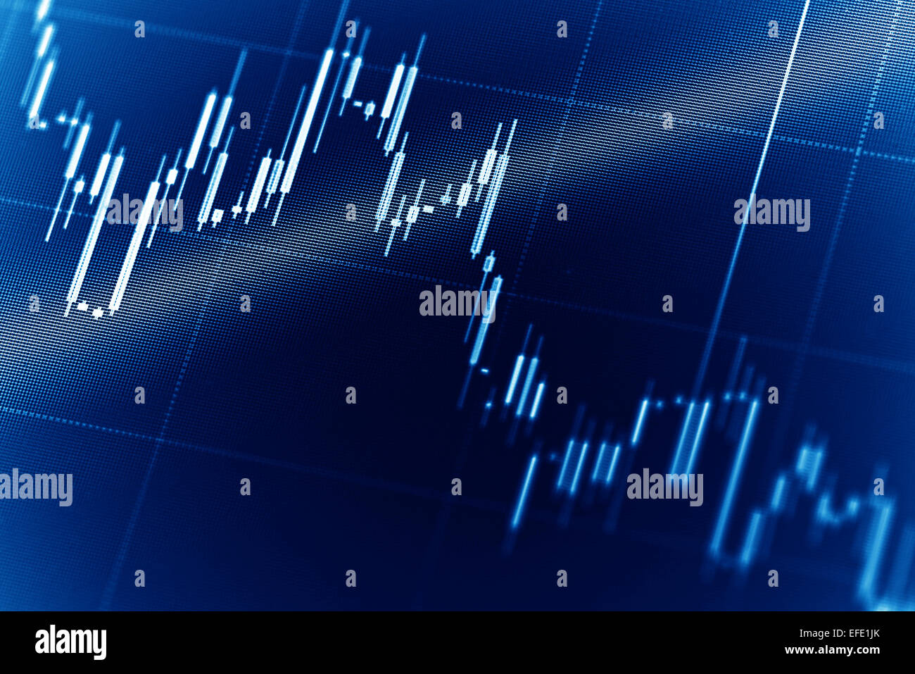 Stock market graphs Stock Photo - Alamy