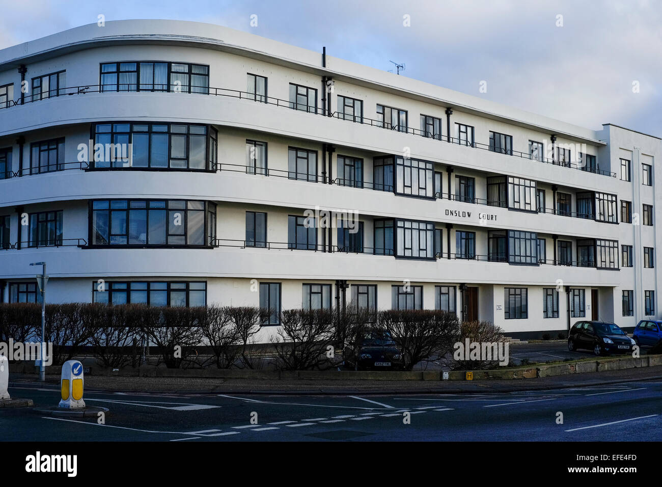 Onslow Court - Art deco residence in Worthing. Picture by Julie Edwards ...
