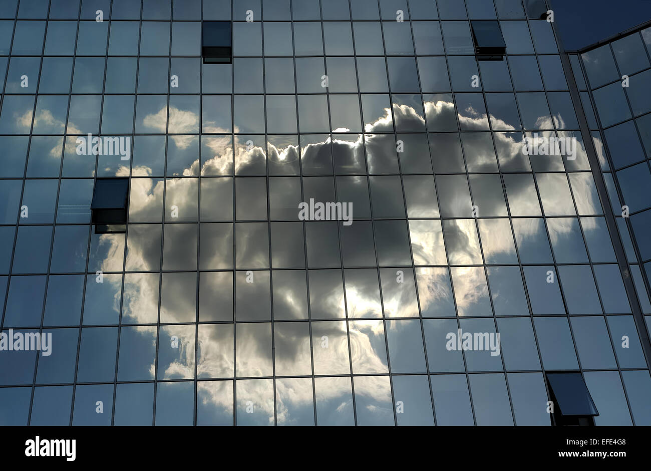 Cloud reflect hi-res stock photography and images - Alamy