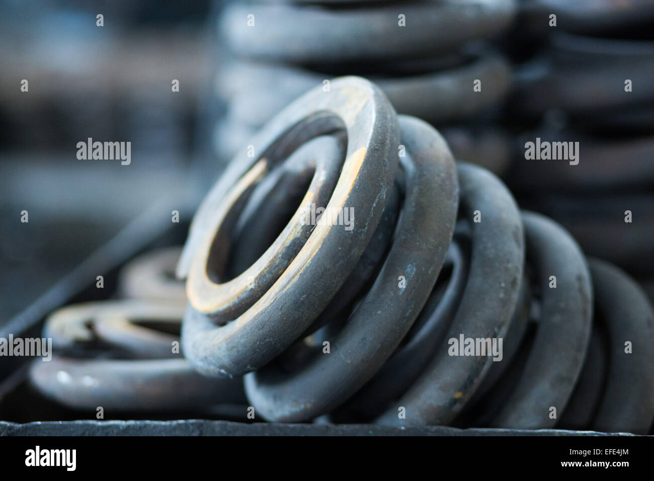 Broken suspension spring hi-res stock photography and images - Alamy