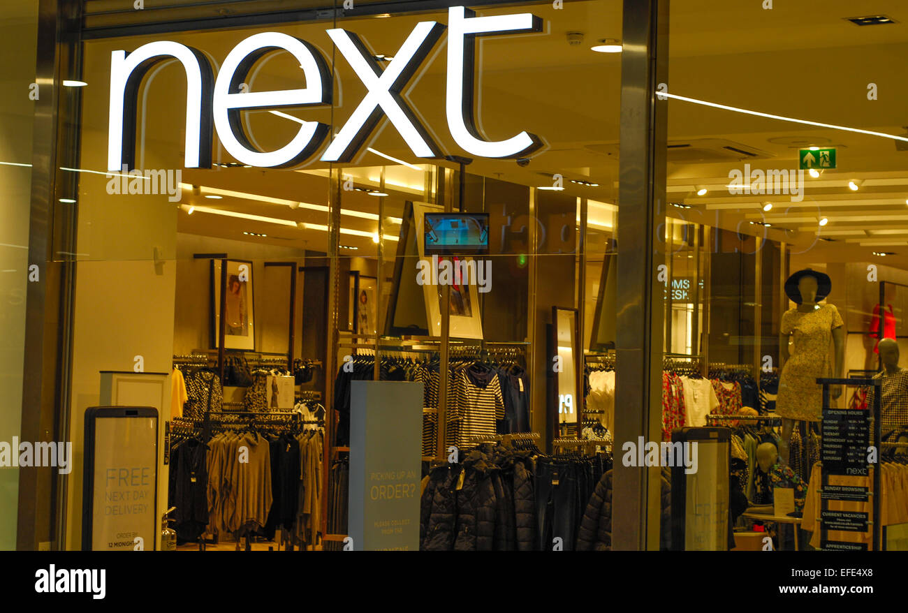 Next store in Northampton Stock Photo - Alamy