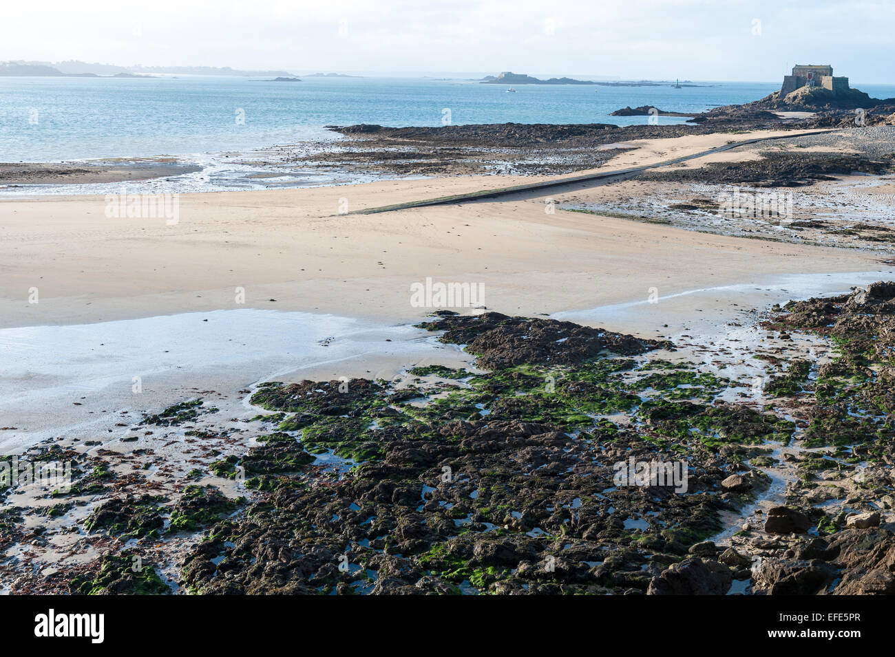 Fort National, Saint Malo, Brittany, France Stock Photo - Alamy