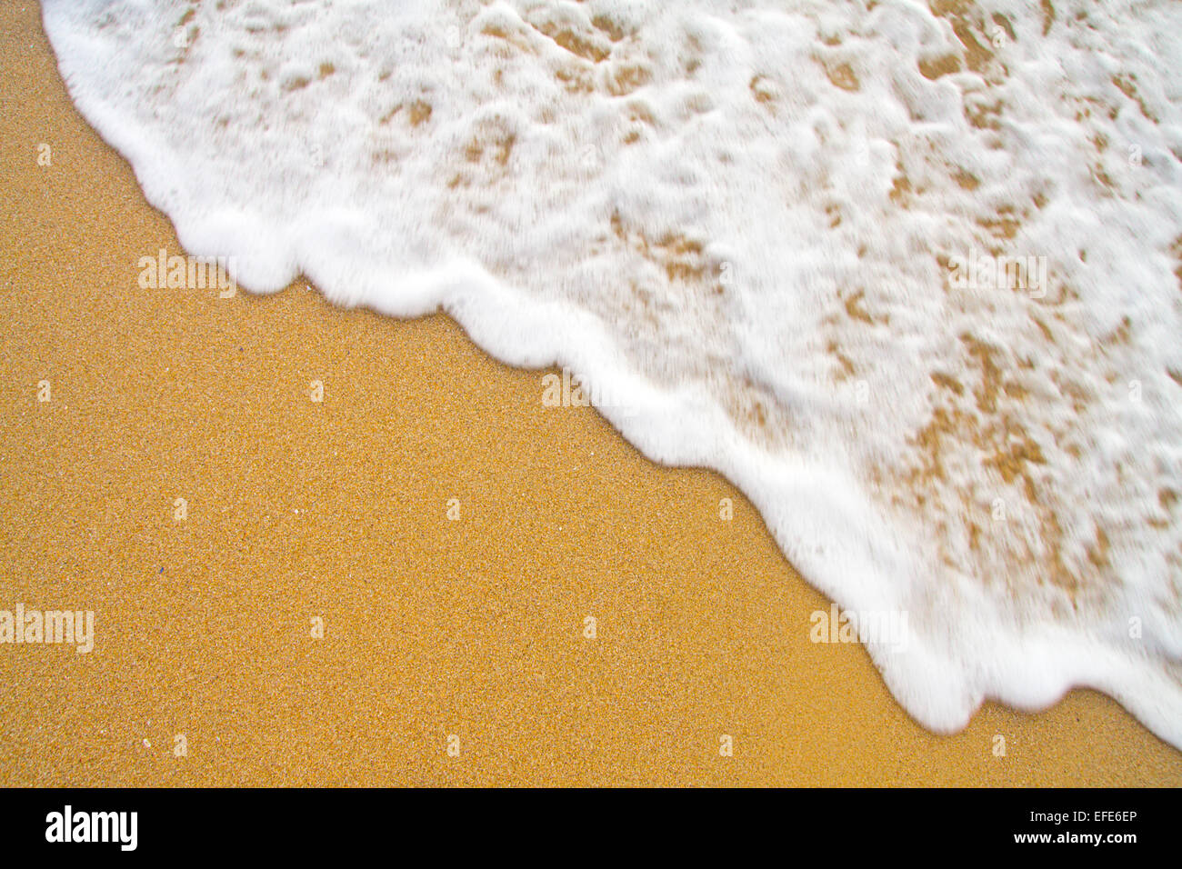 sand and moving wave background Stock Photo - Alamy
