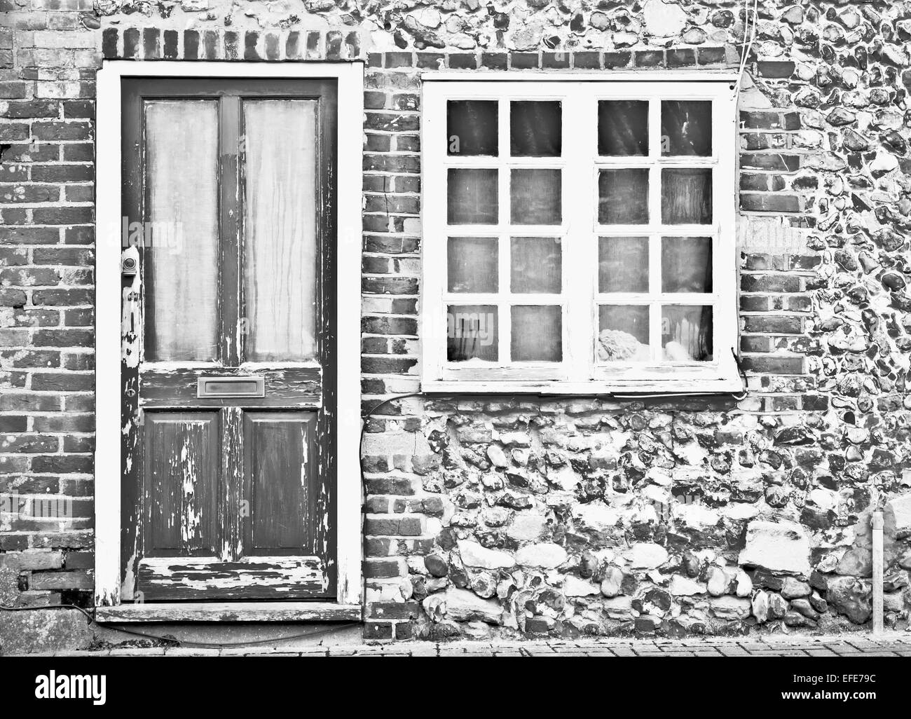 Victorian window frame Black and White Stock Photos & Images - Alamy