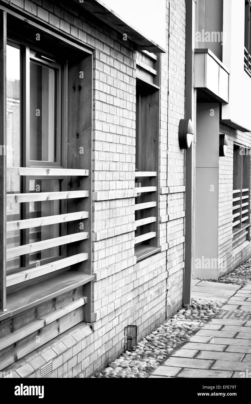 Condominium units Black and White Stock Photos & Images - Alamy