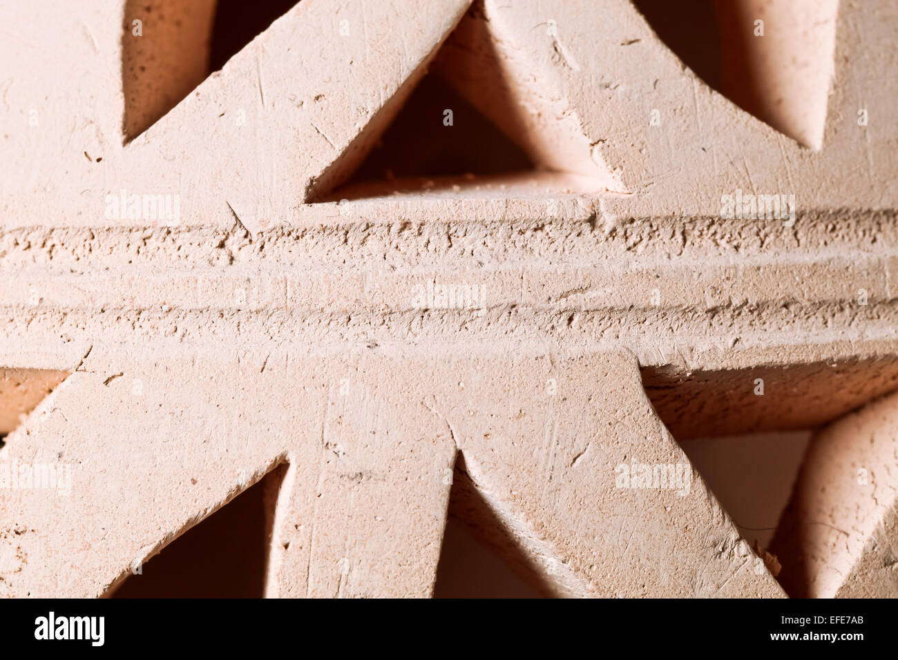 Close up of an arabian clay lantern Stock Photo - Alamy