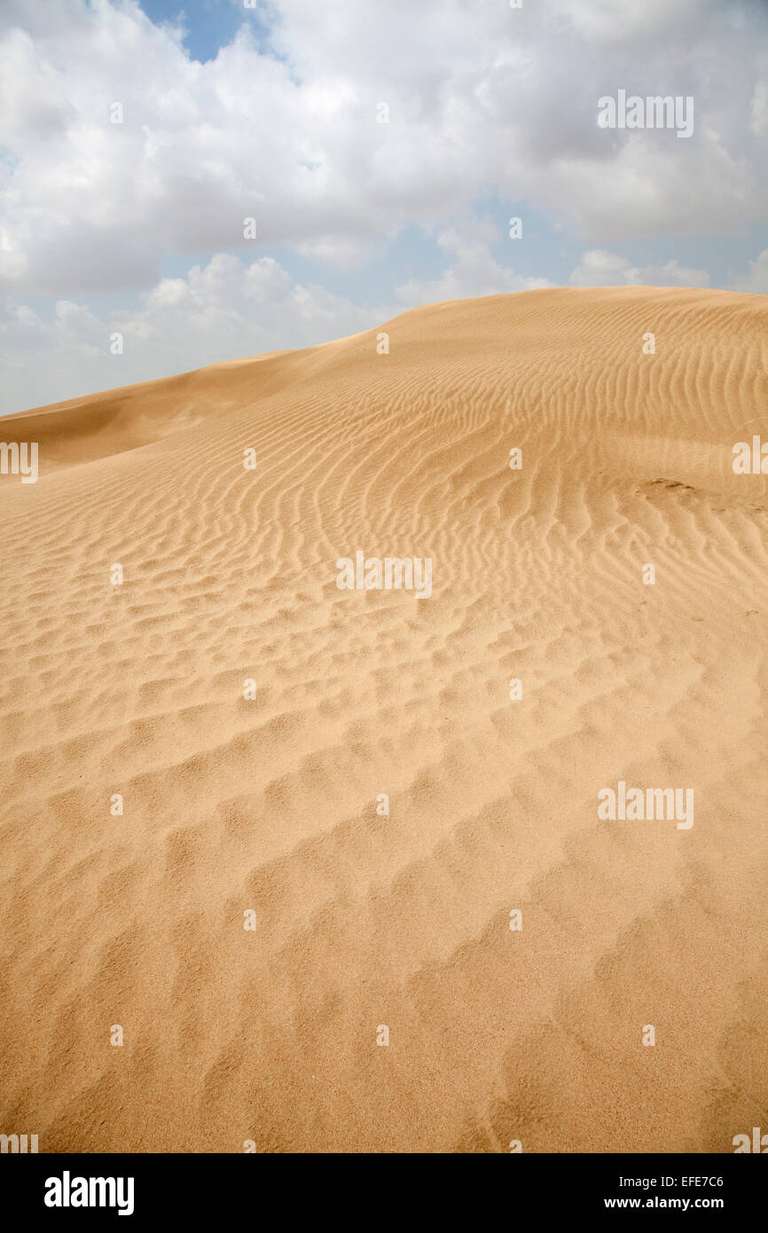 Sand dune in desert, Dubai, United Arab Emirates Stock Photo - Alamy