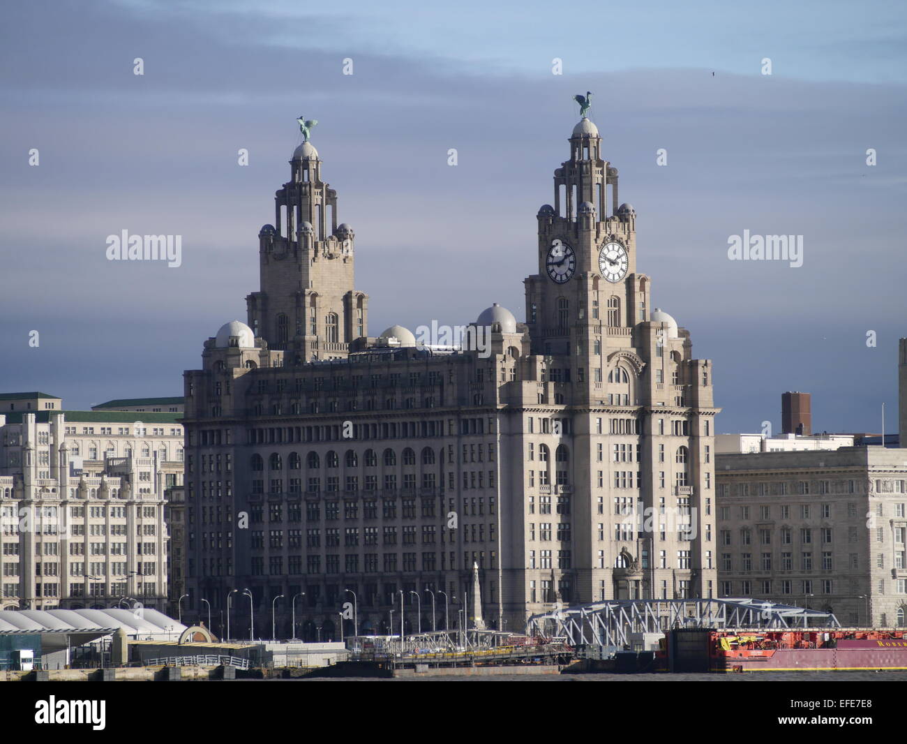 Royal Liver Building, Liverpool Waterfront Stock Photo - Alamy