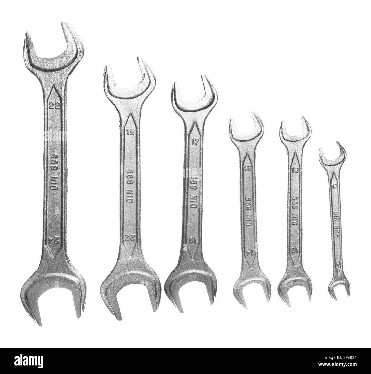 set of spanners Stock Photo - Alamy
