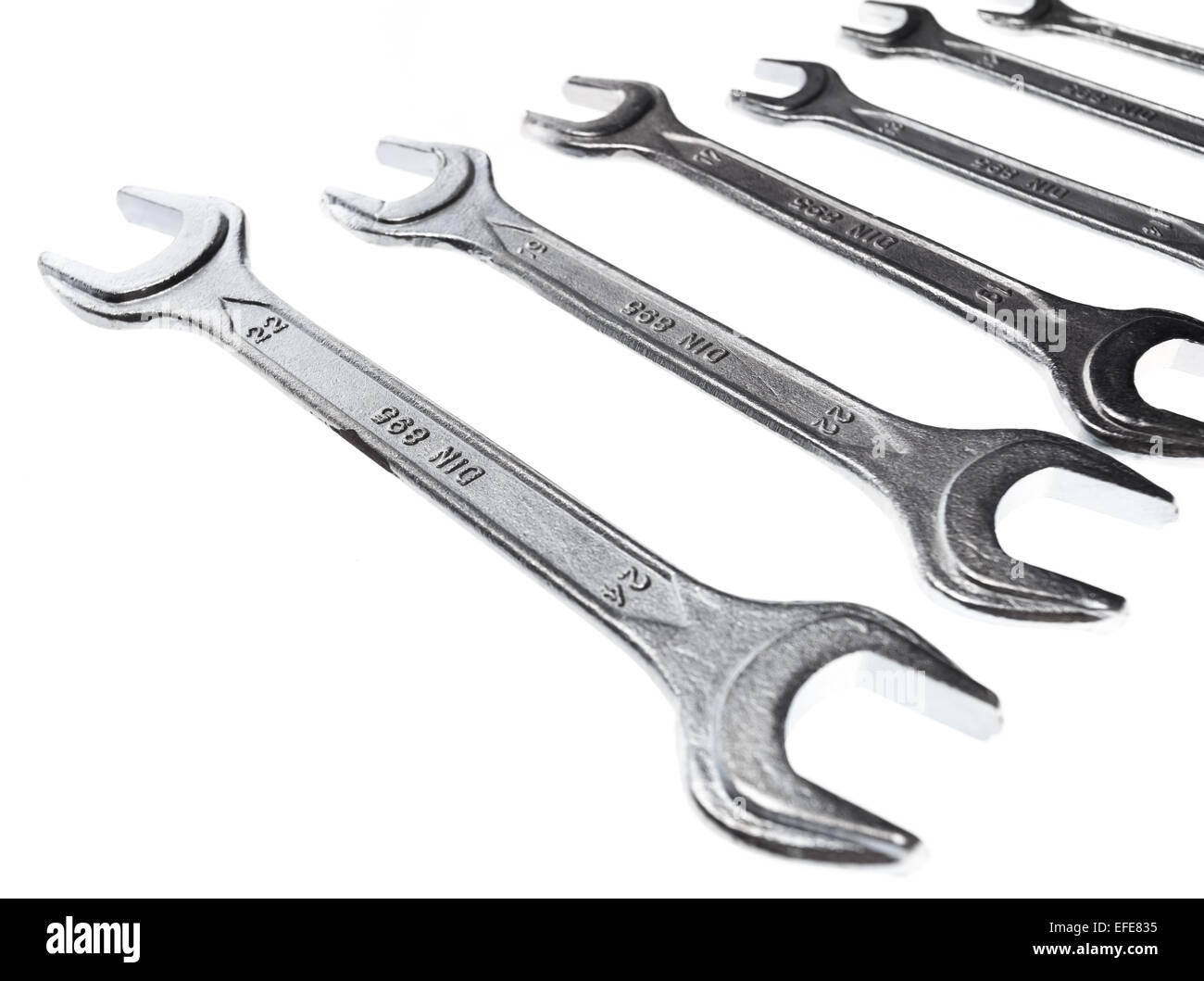 set of spanners Stock Photo - Alamy