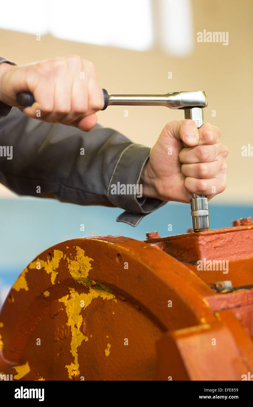 Close up man hands tighten hi-res stock photography and images - Alamy