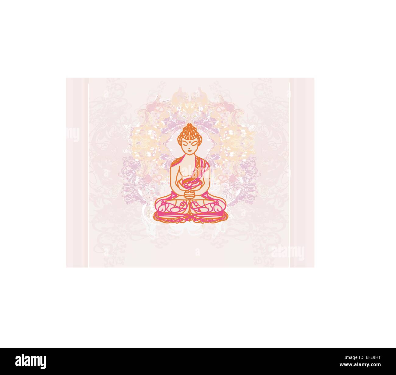 Happy budda Stock Vector Images - Alamy