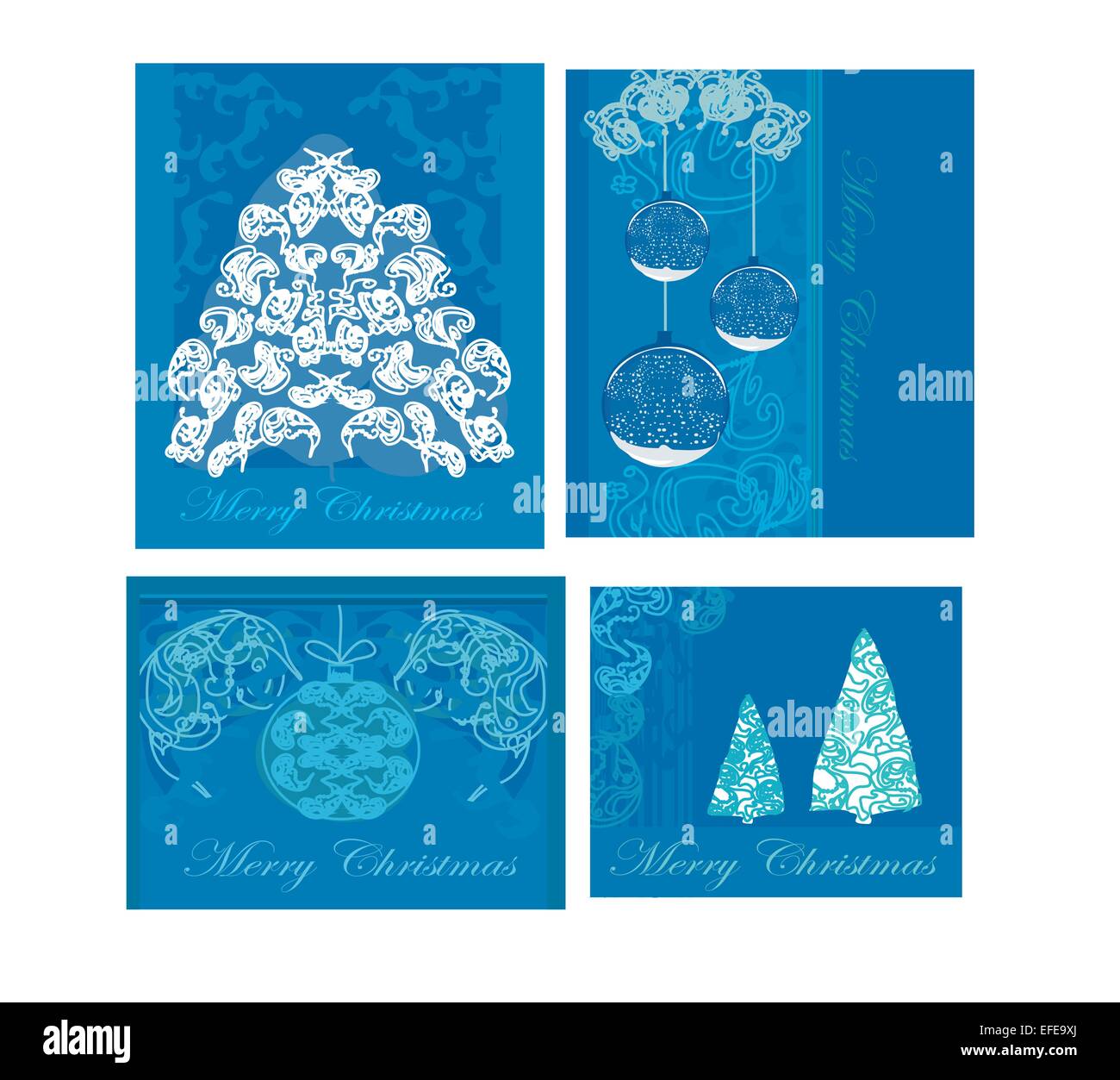 Luxury christmas cards Stock Vector Images - Alamy