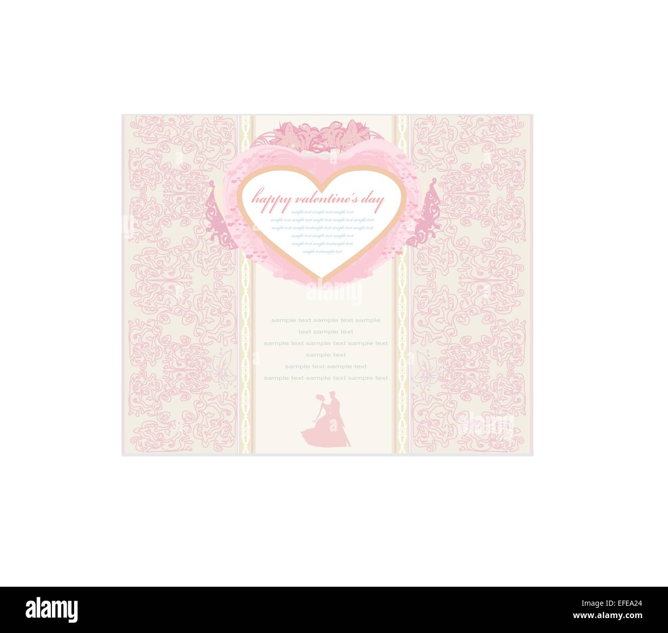 Ballroom dancers - invitation Stock Vector Image & Art - Alamy